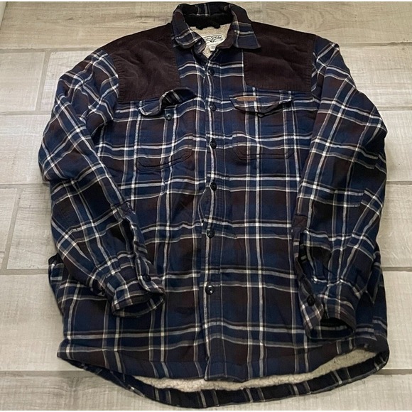 Field & Stream | Shirts | Field And Stream Flannel Shirt Camp Jacket ...
